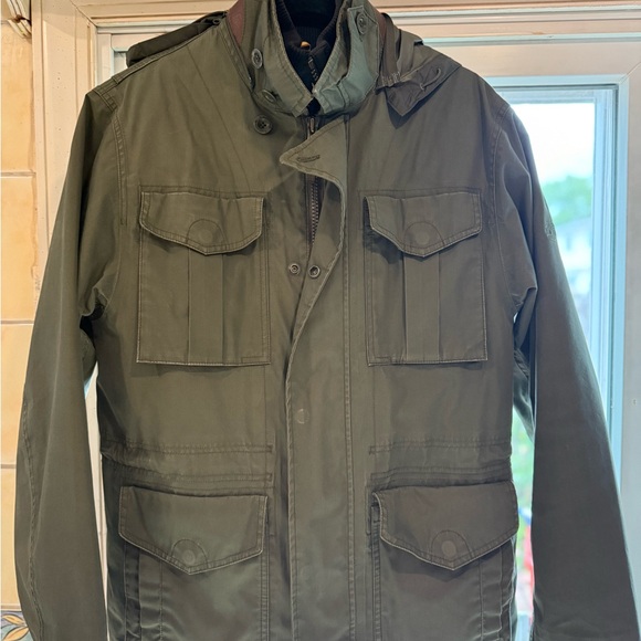 Timberland | Jackets & Coats | Timberland Green Military Field Jacket ...